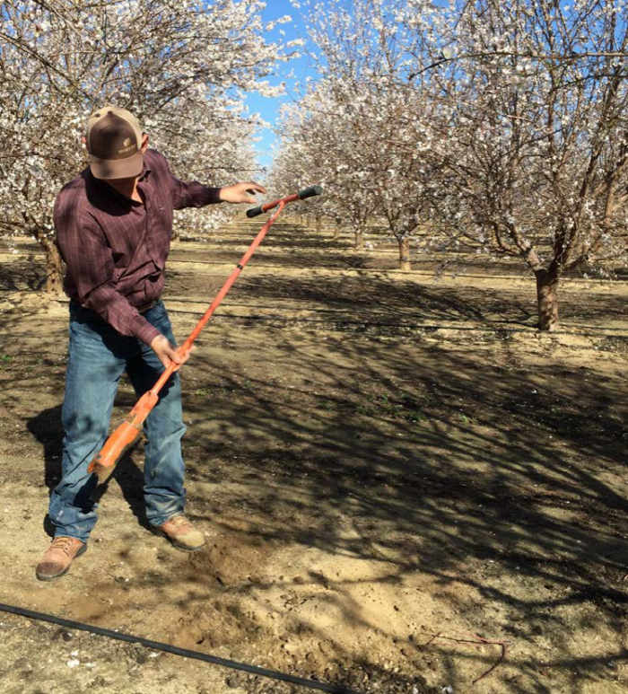 Rehydrating soils after a loss in deep moisture - Hortau